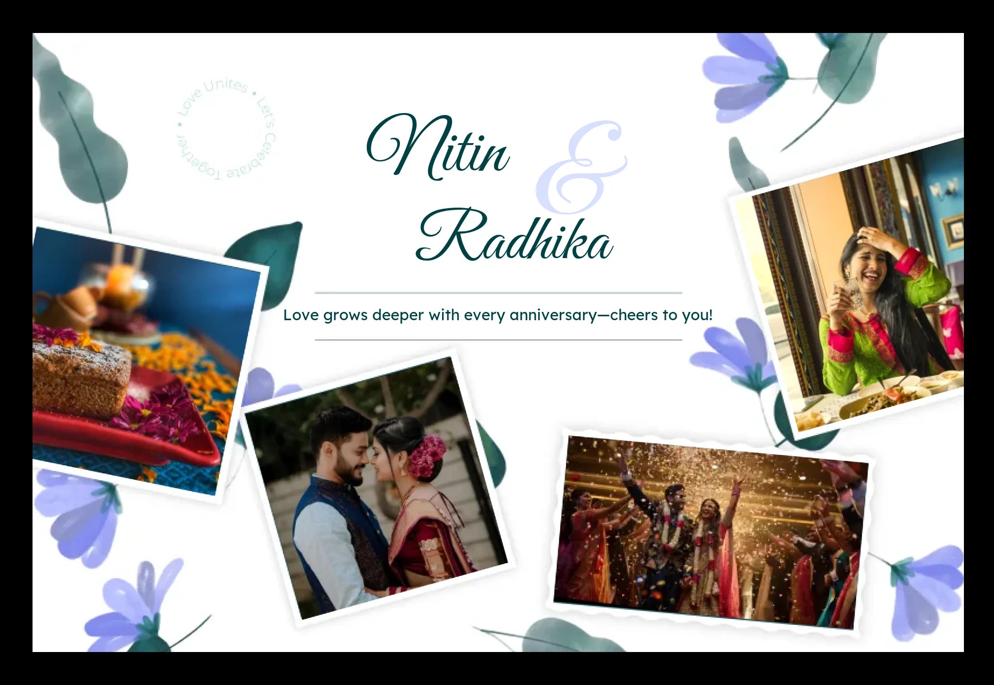 Milestone Moments Collage – Custom Anniversary Gift – Gaviksha